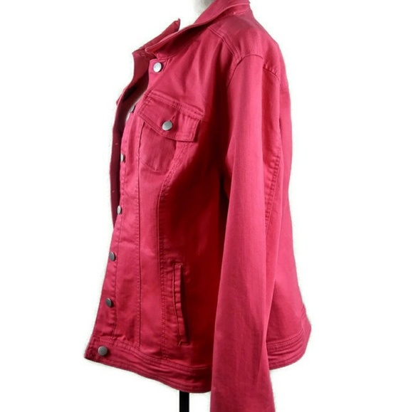 Westport | Jackets & Coats | Westport Coral Denim Jacket With Stretch ...